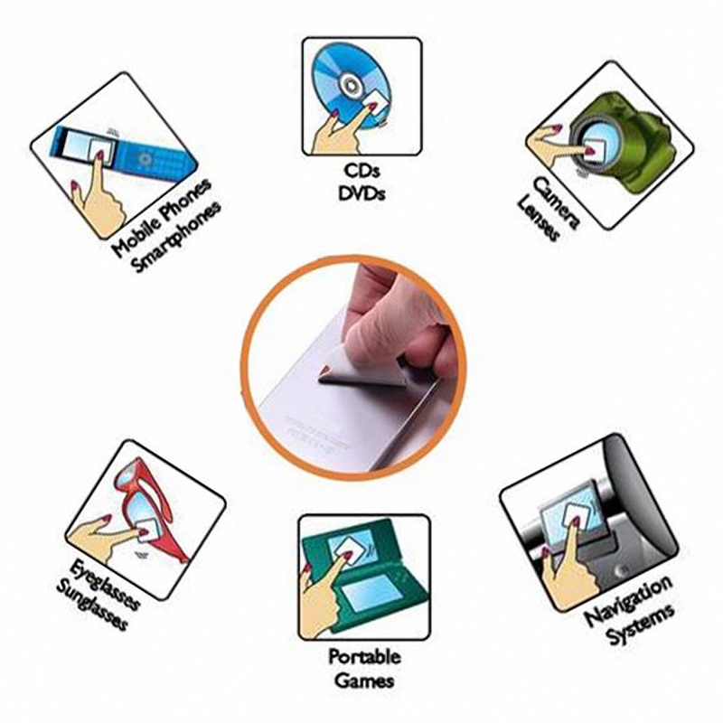 Microfiber Screen Cleaner Sticker