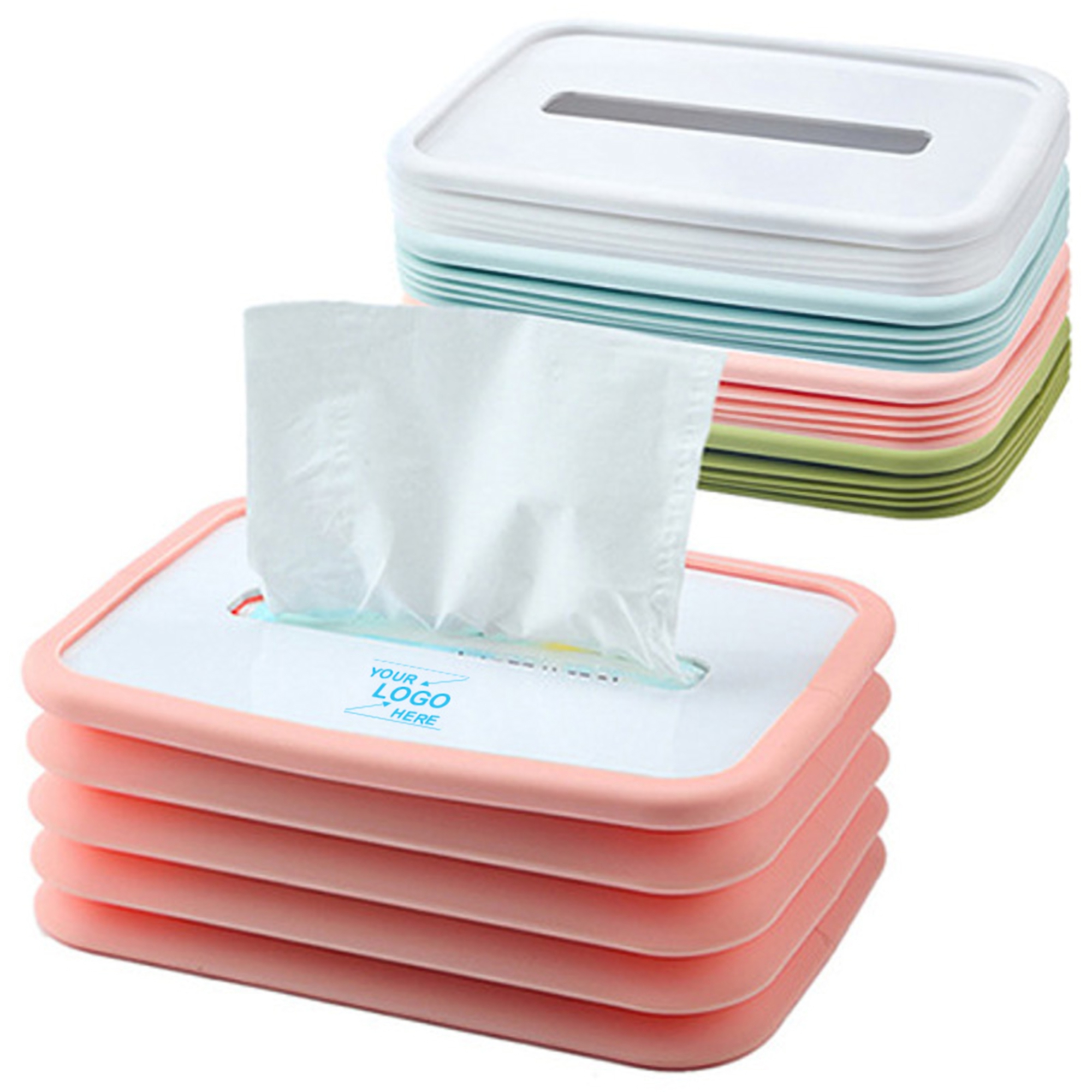 Retractable Tissue Dispenser