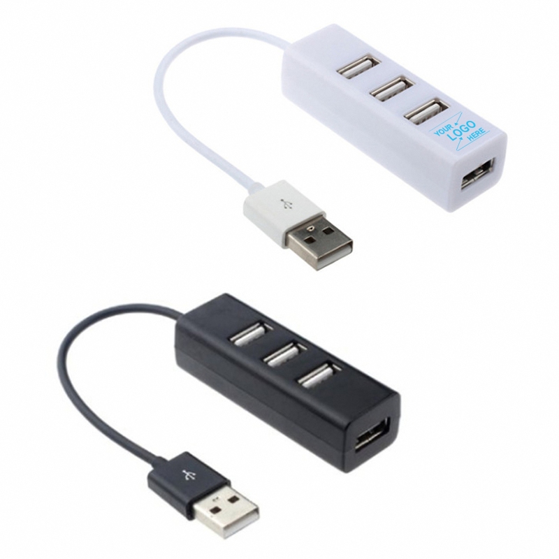 4 Ports High Speed USB 2.0 Hub Splitter Adapter Expansion