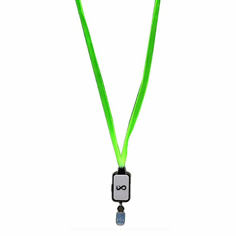 LED Lanyard with Badge Clip
