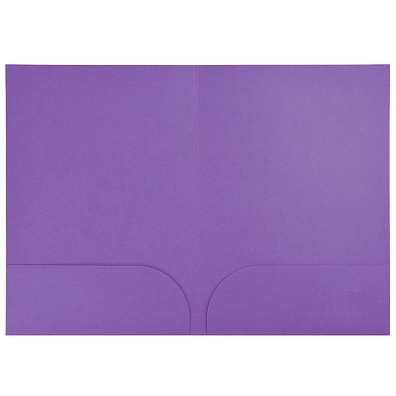 A4 Kraft Paper Double Insert File Folder