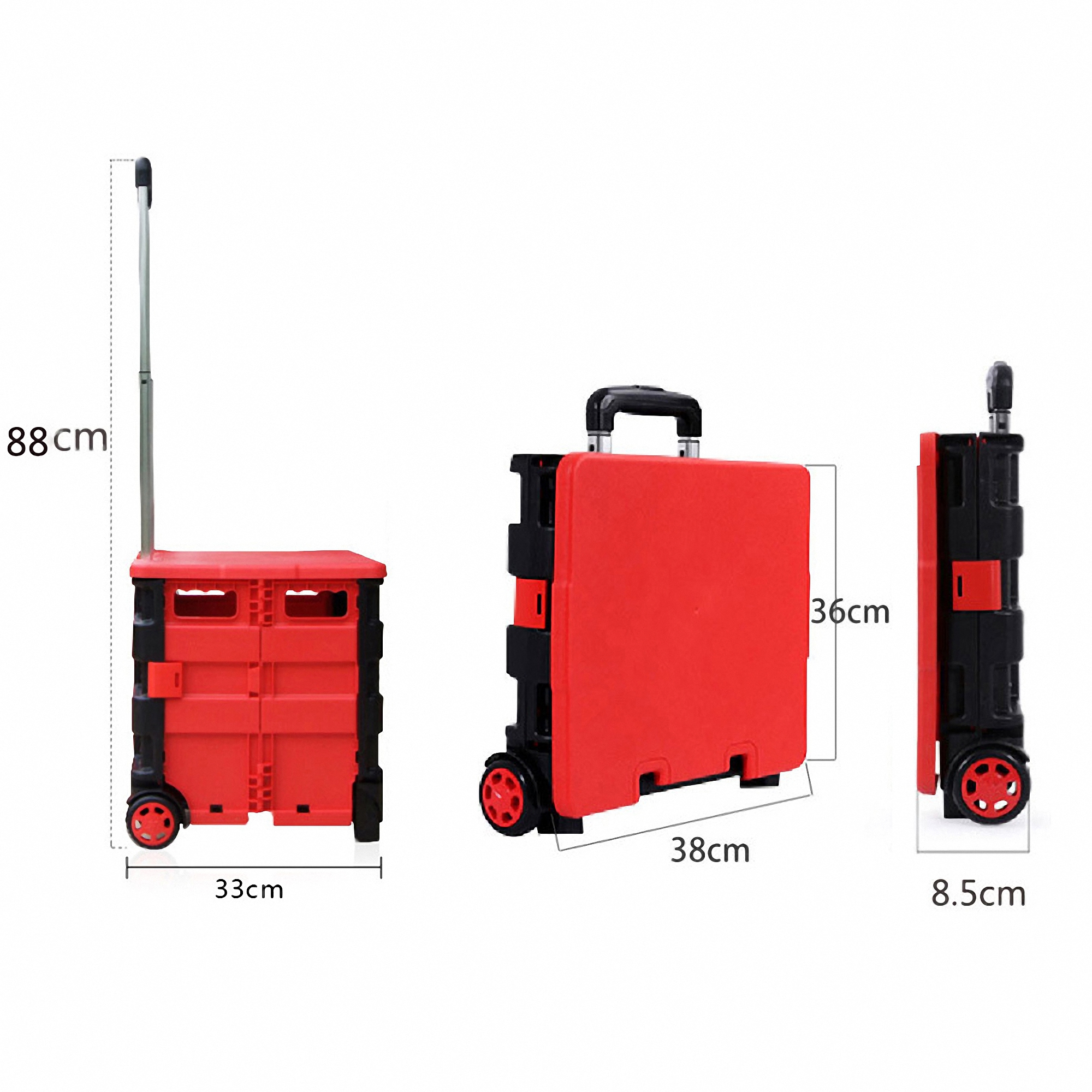 Plastic Folding Shopping Carts