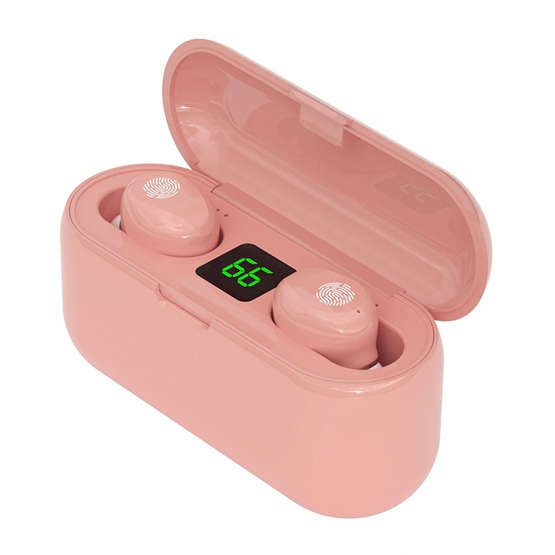 Bluetooth Earbuds with LED Electricity display