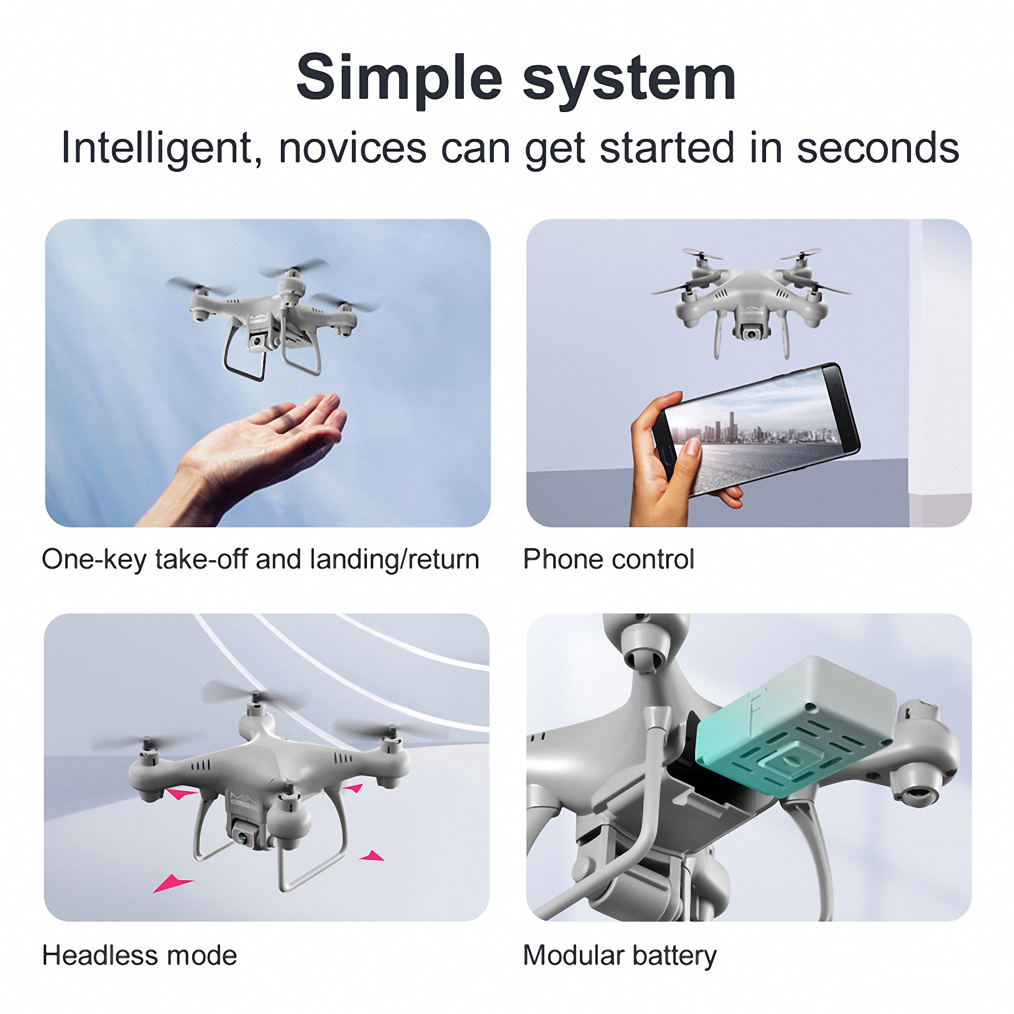 4K HD Aerial Photography Drone UAV
