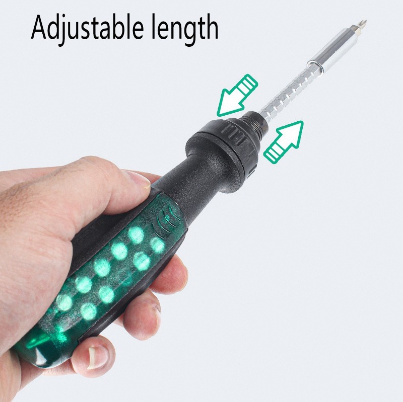 10 In 1 Ratchet Combined Screwdriver Set
