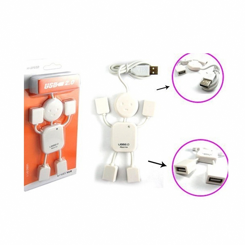 Human Shape 4 in 1 USB Hub