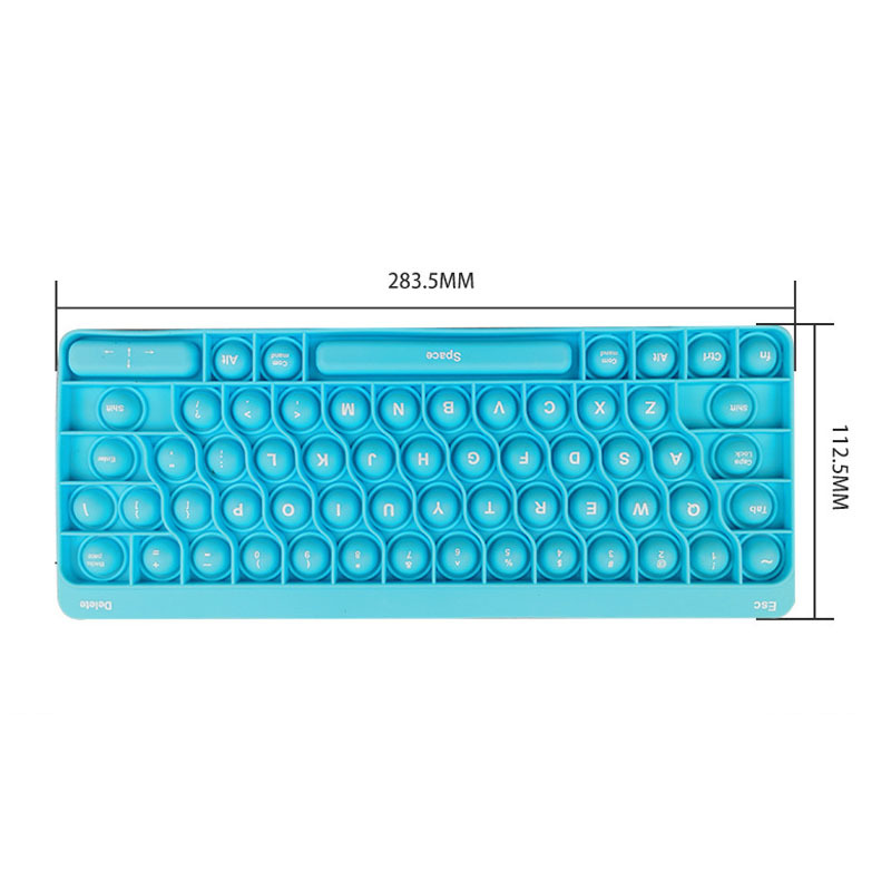 Silicone Push Pop Bubble Keyboard