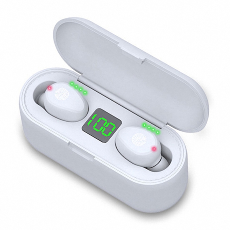 Bluetooth Earbuds with LED Electricity display