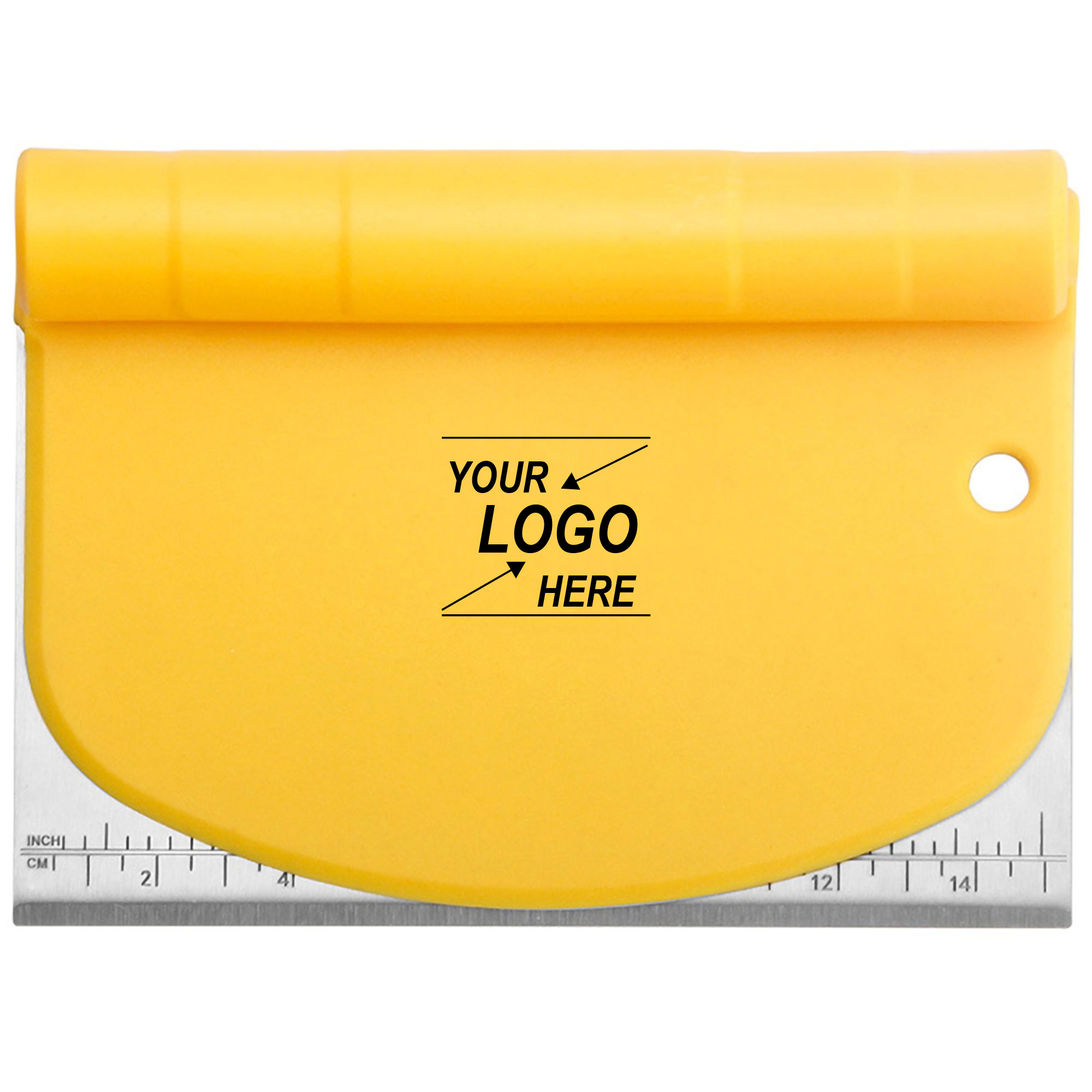 Multi-purpose Stainless Steel Dough Scraper