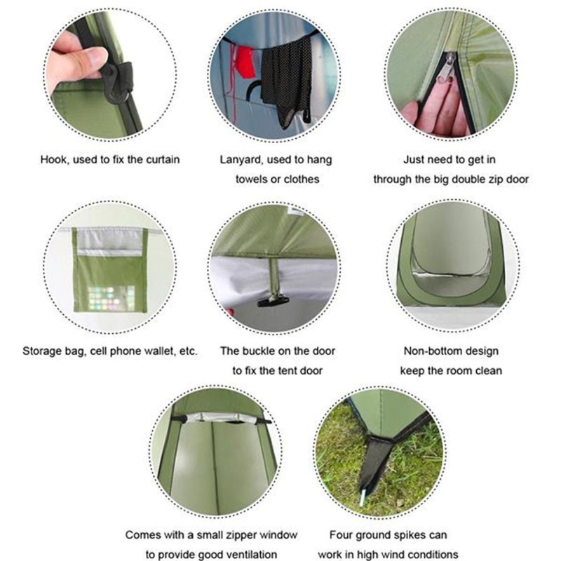 Personal Pop-Up Privacy Tent
