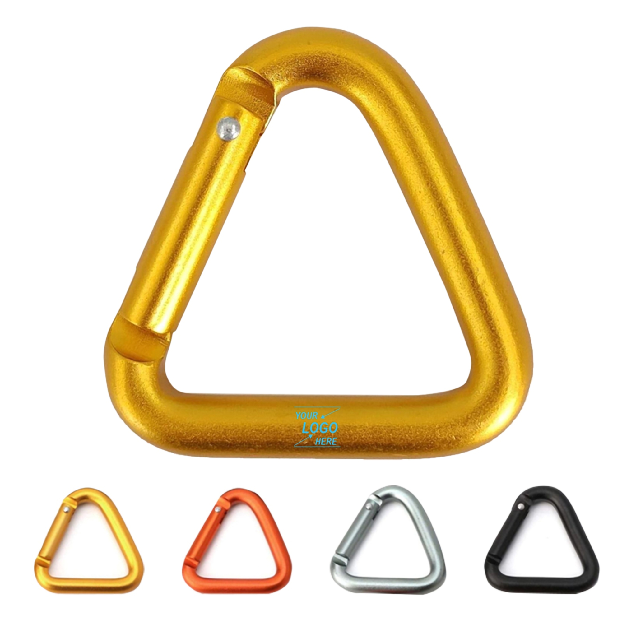 Triangular Aluminum Carabiner
