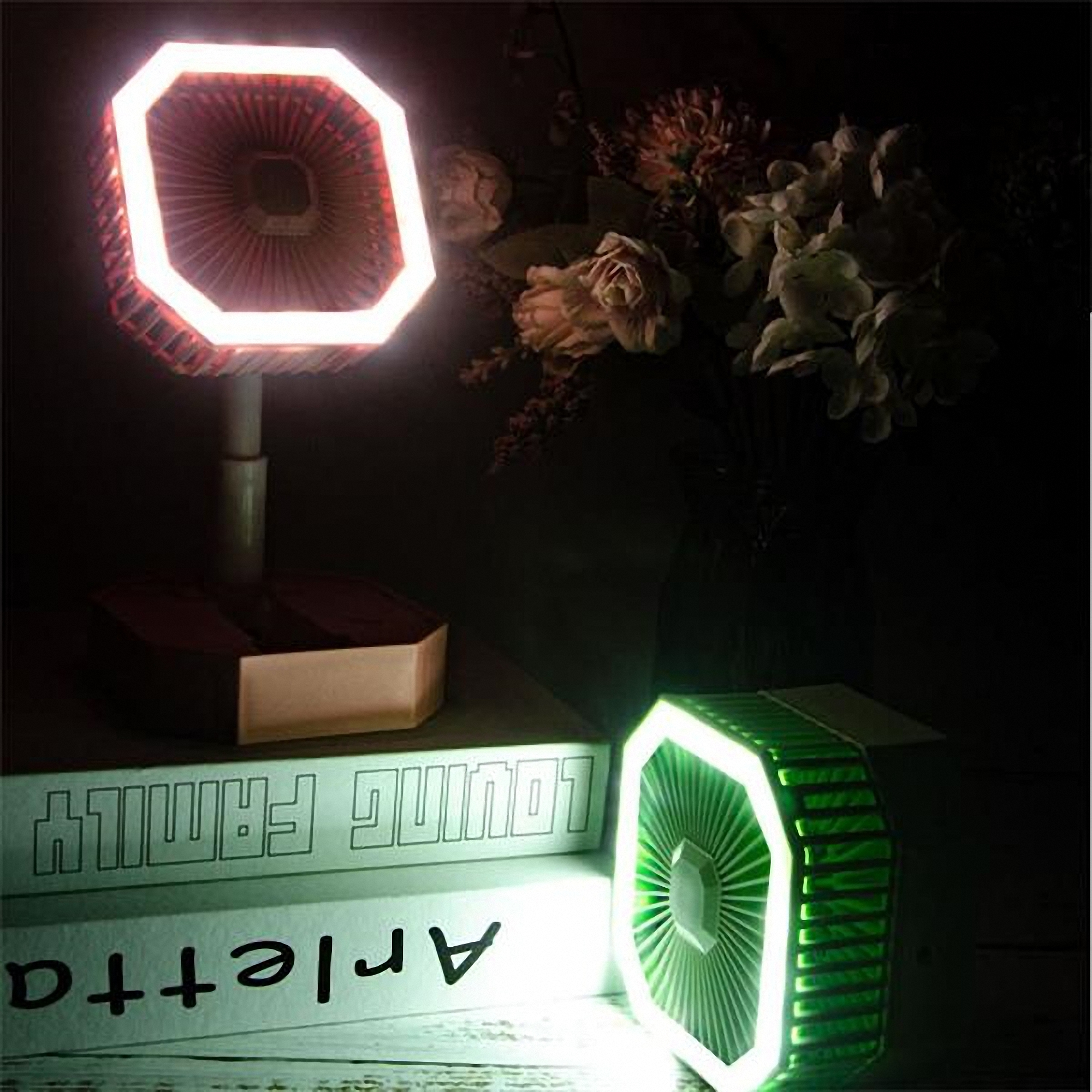 Foldable LED Desktop Fan