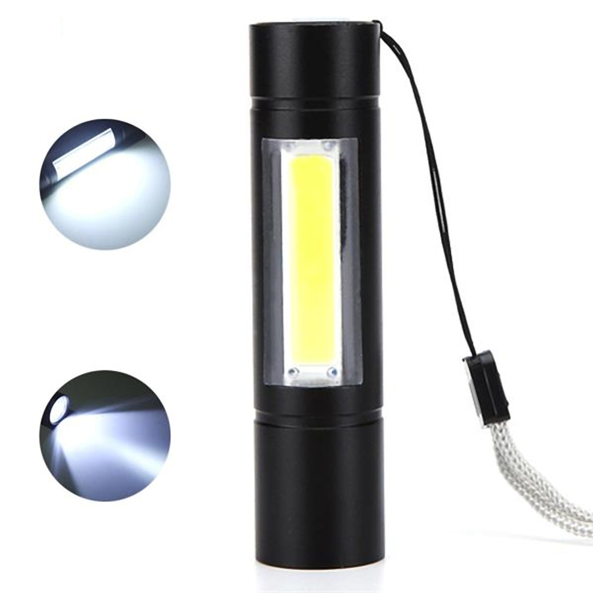 Mini Tactical COB LED Flashlight