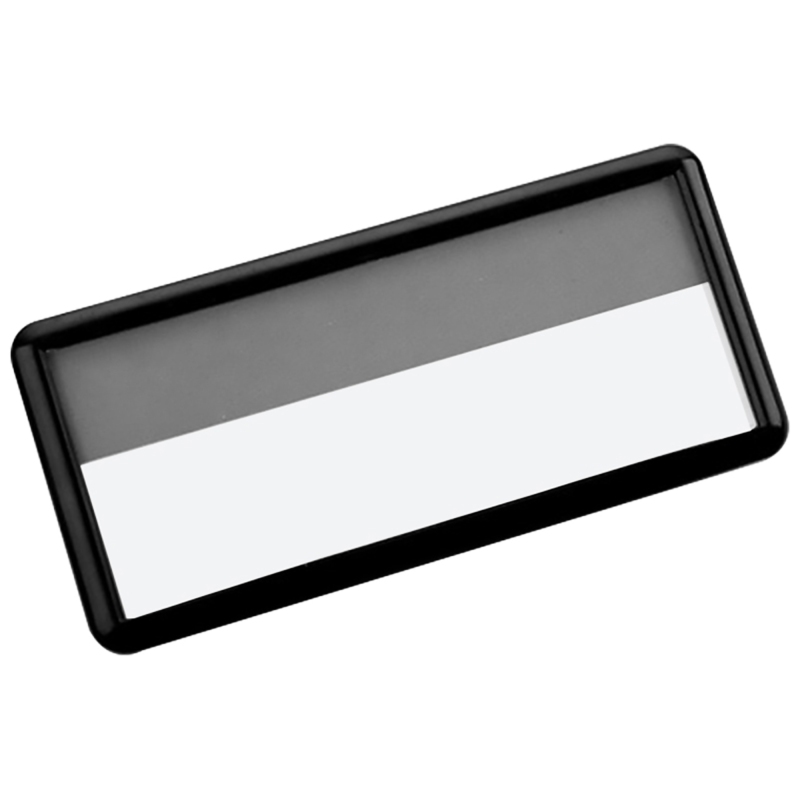 Large Plastic Reusable Name Tag