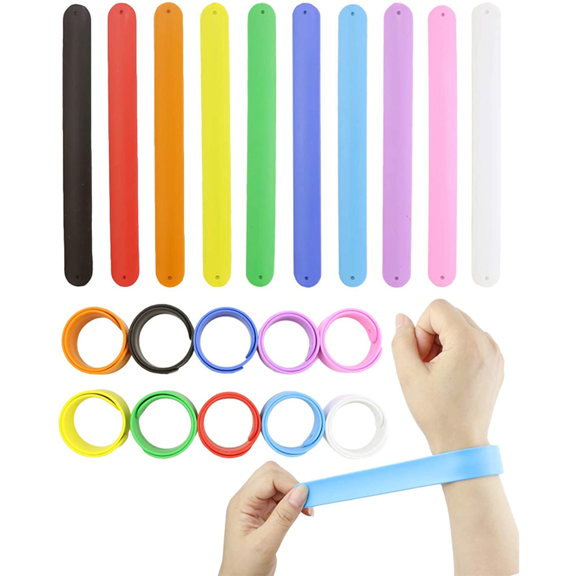 Silicone Slap Band