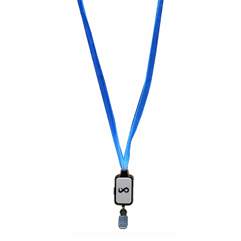 LED Lanyard with Badge Clip