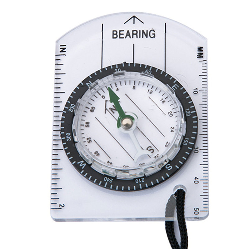 Camping Compass with Ruler