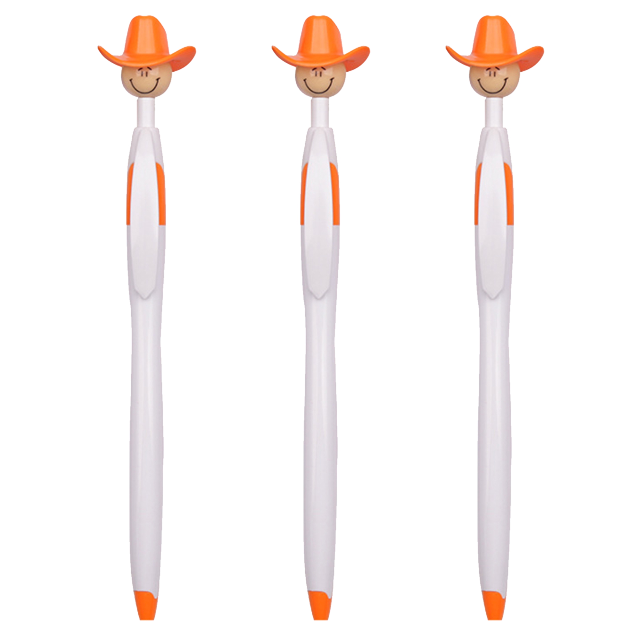 Ballpoint Pen with Cowboy Hat Topper