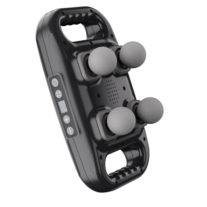 Four head facial gun massager