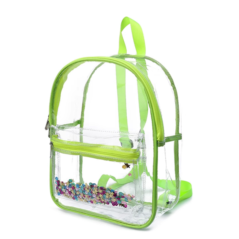Transparent backpack