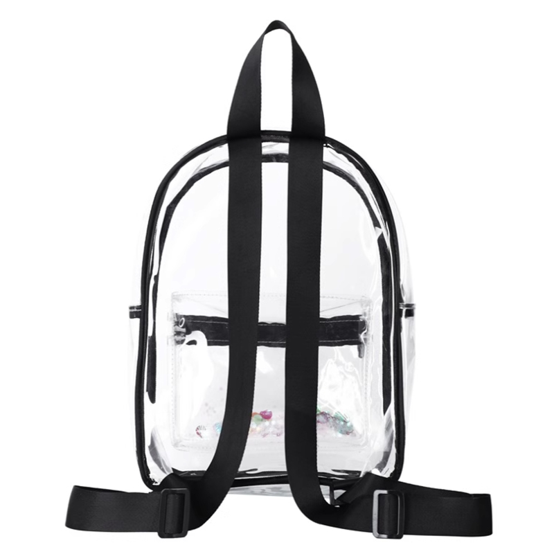 Transparent backpack