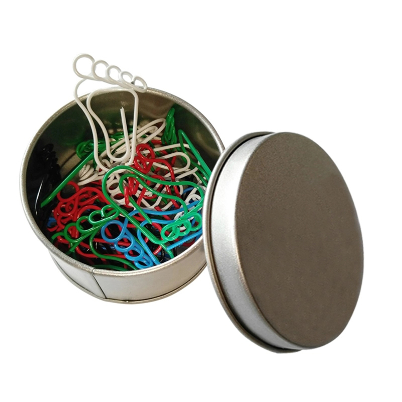 Foot Shaped Paper Clips in Tin Container,OFFICE