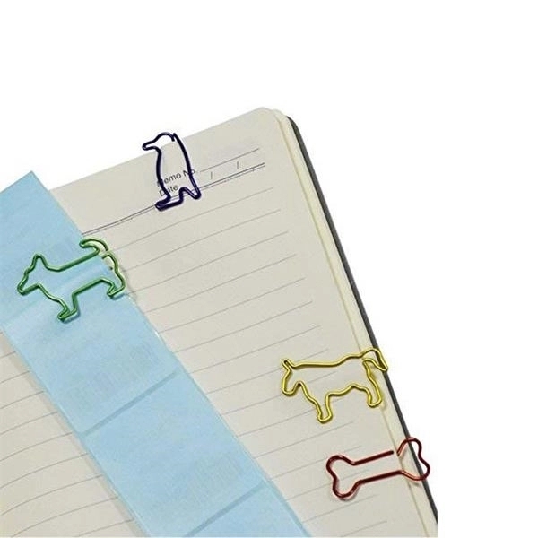 Assorted Animal Shaped Paper Clips in Tin Container,OFFICE