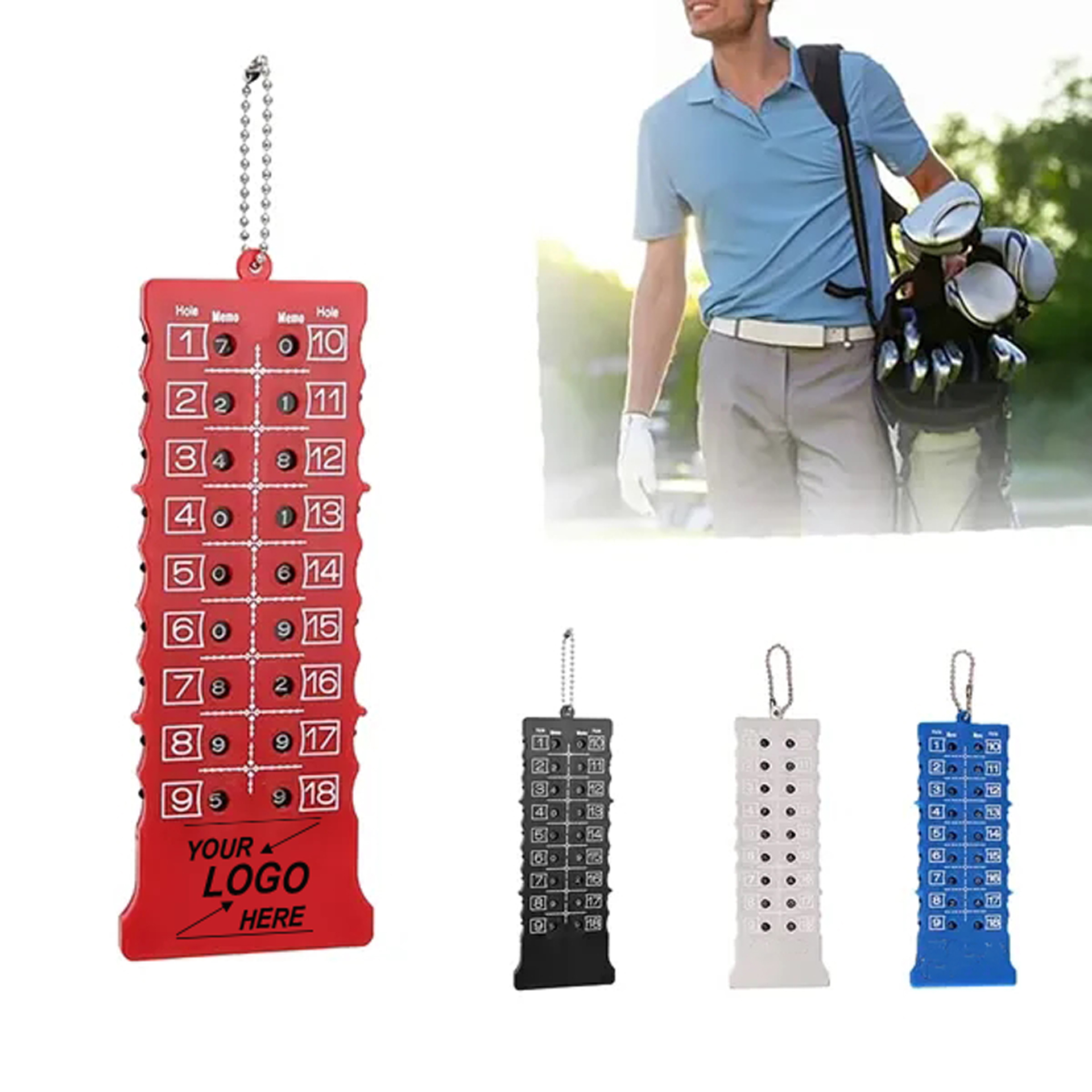 Precision 18-Hole Golf Score Counter,SPORTS & FITNESS