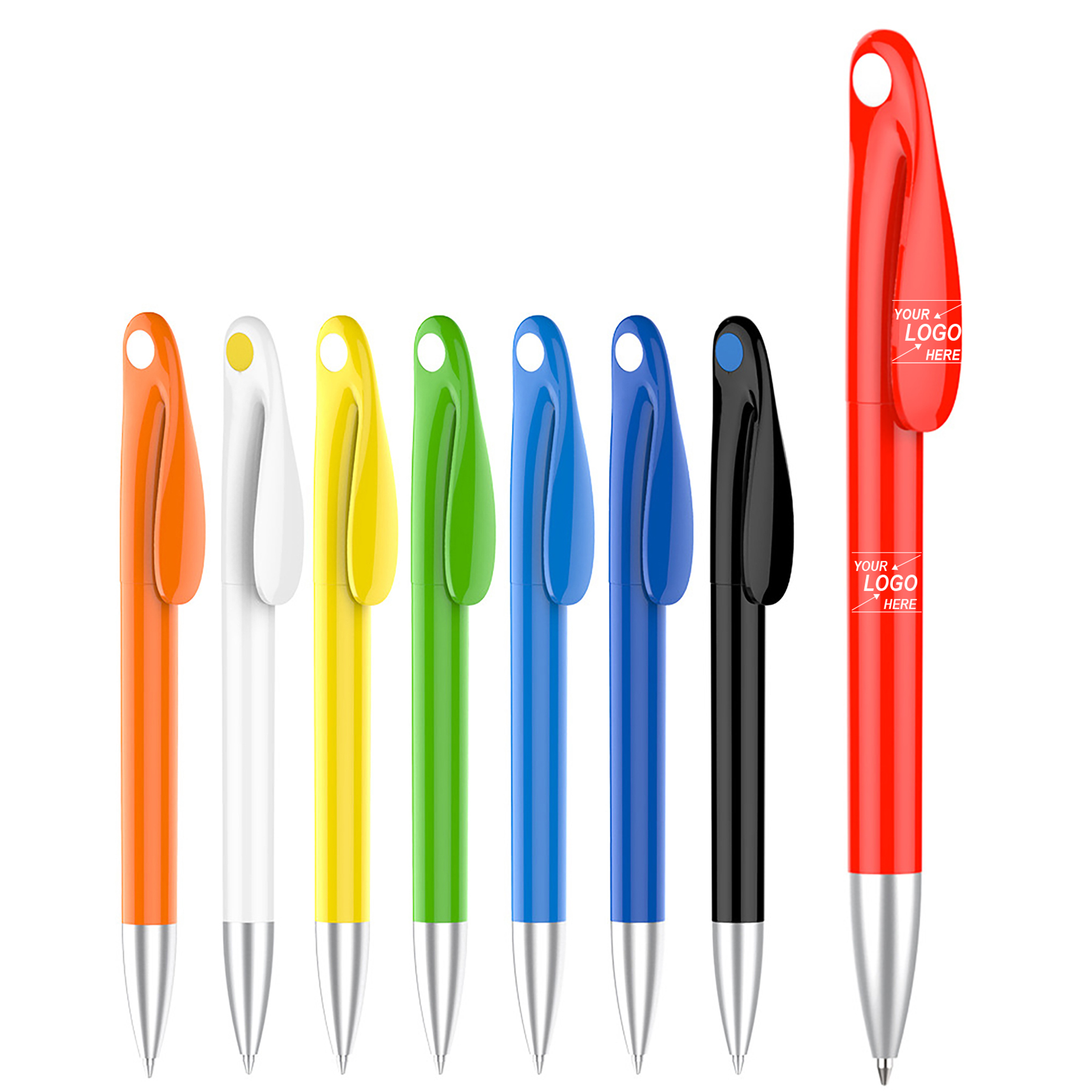 Retractable Ballpoint Pen Plastic Twist Pens,OFFICE