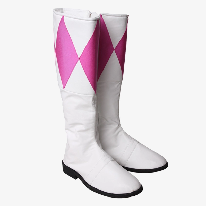 Power Pink Ranger Cosplay Shoes Rangers Women Boots Unibuy