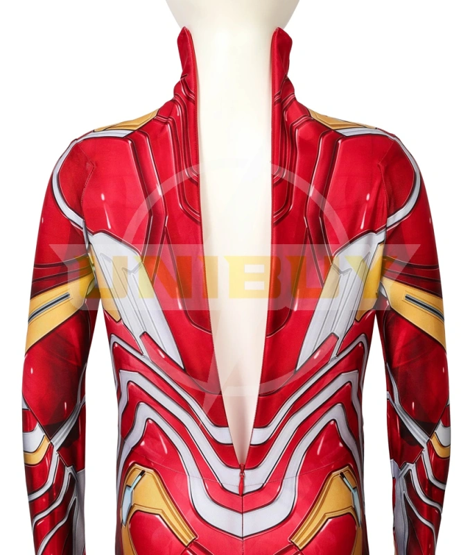 Iron Man Costume Cosplay Nanotech Suit KidsTony Stark Avengers Endgame ...