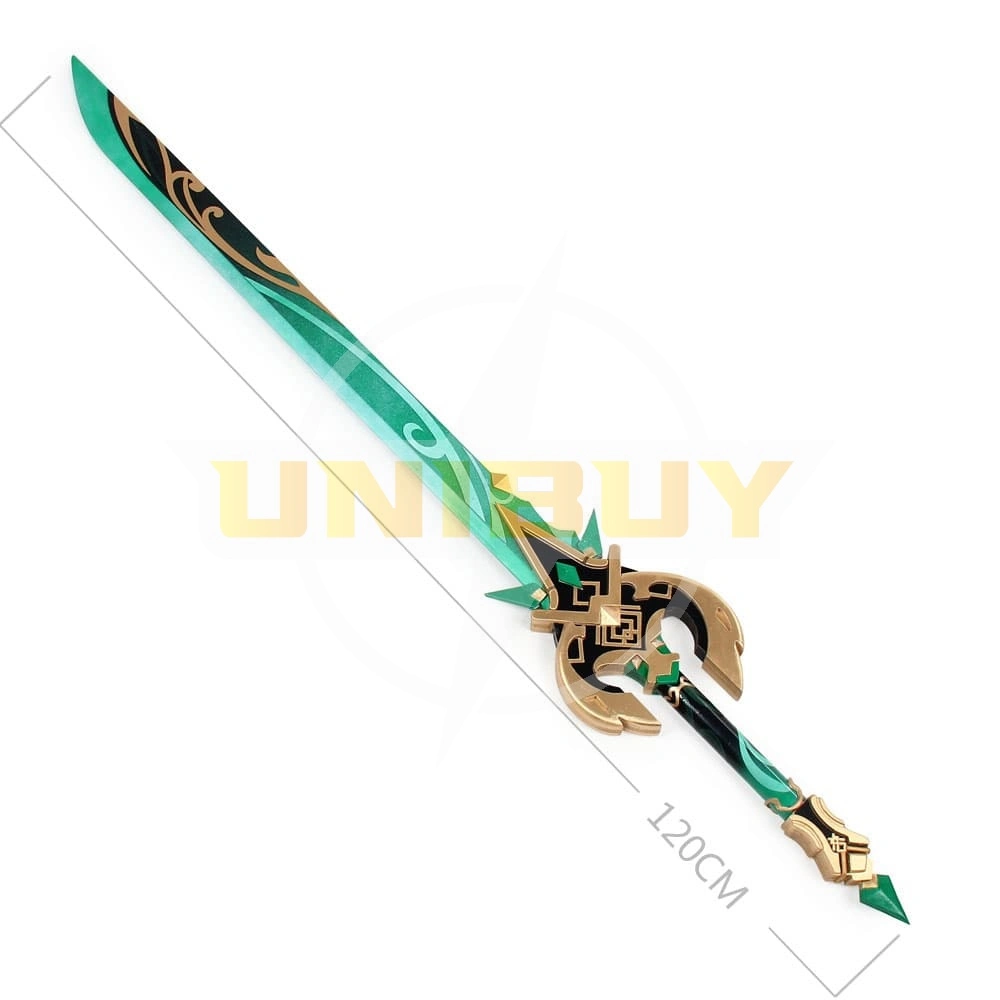 Genshin Impact Albedo Prop Cosplay Primordial Jade Cutter Sword Unibuy
