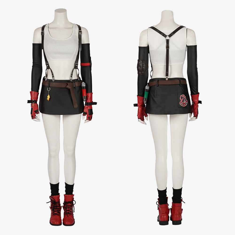 Tifa Lockheart Costume Cosplay Suit Final Fantasy VII Remake Women's ...