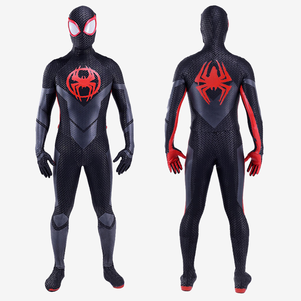 Spider-Man Across the Spider-Verse Miles Morales Suit Costume Cosplay ...