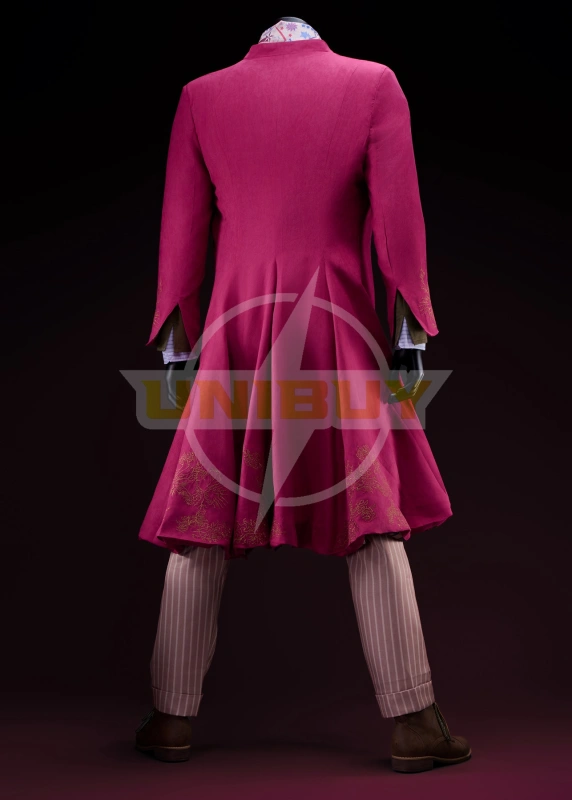 Willy Wonka Costume Cosplay Suit with Coat Unibuy