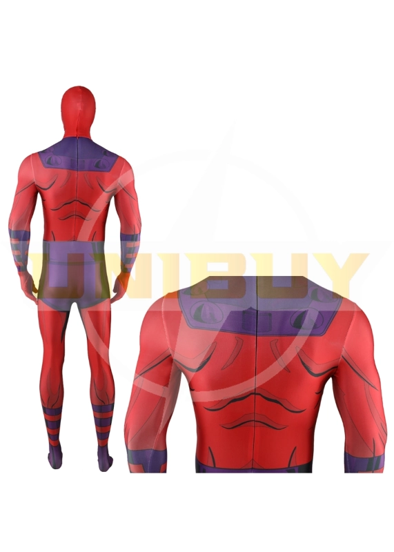 X-Men 97 Magneto Bodysuit Cosplay Costume Suit Erik Lehnsherr For Kids ...