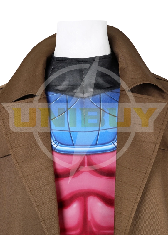 X-Men 97 Gambit Costume Cosplay Suit with Coat Remy Etienne LeBeau ...