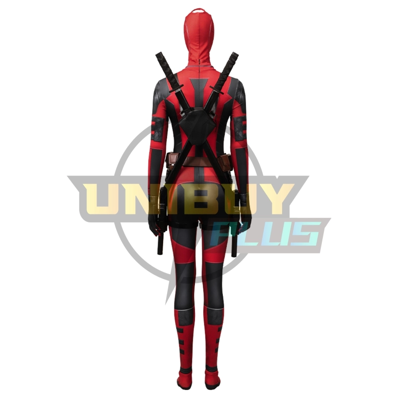 Deadpool 3 Ladypool Bodysuit Costume Cosplay Suit Unibuyplus