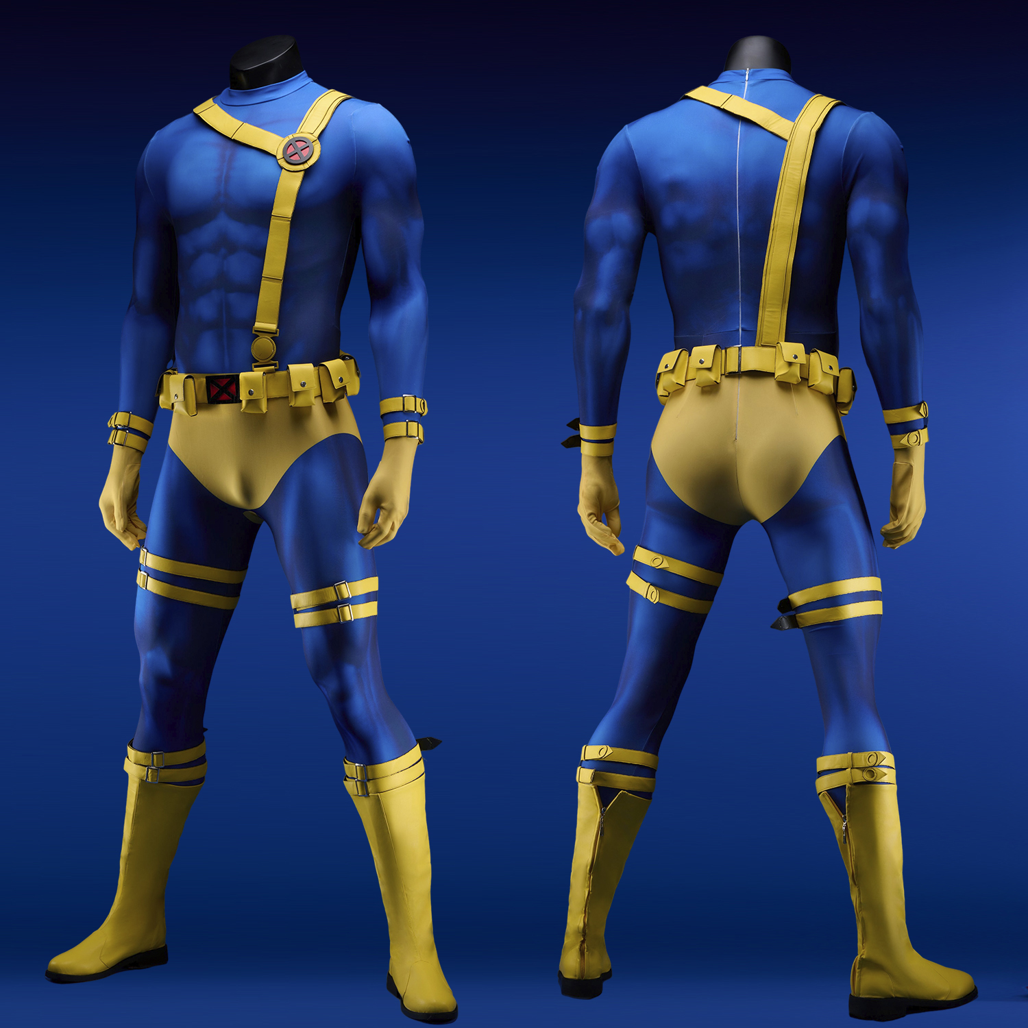 X-Men 97 Cyclops Bodysuit Costume Cosplay Suit Scott Summers Outfit ...