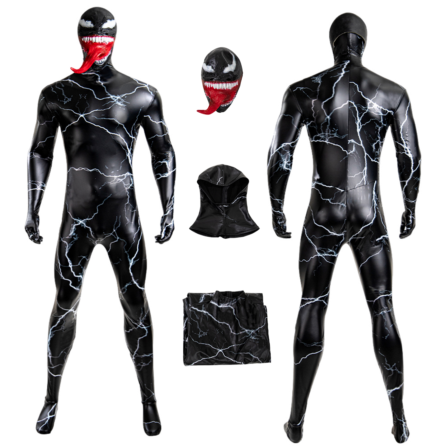 Venom Black Costume Cosplay Suit Venom: The Last Dance Unibuyplus