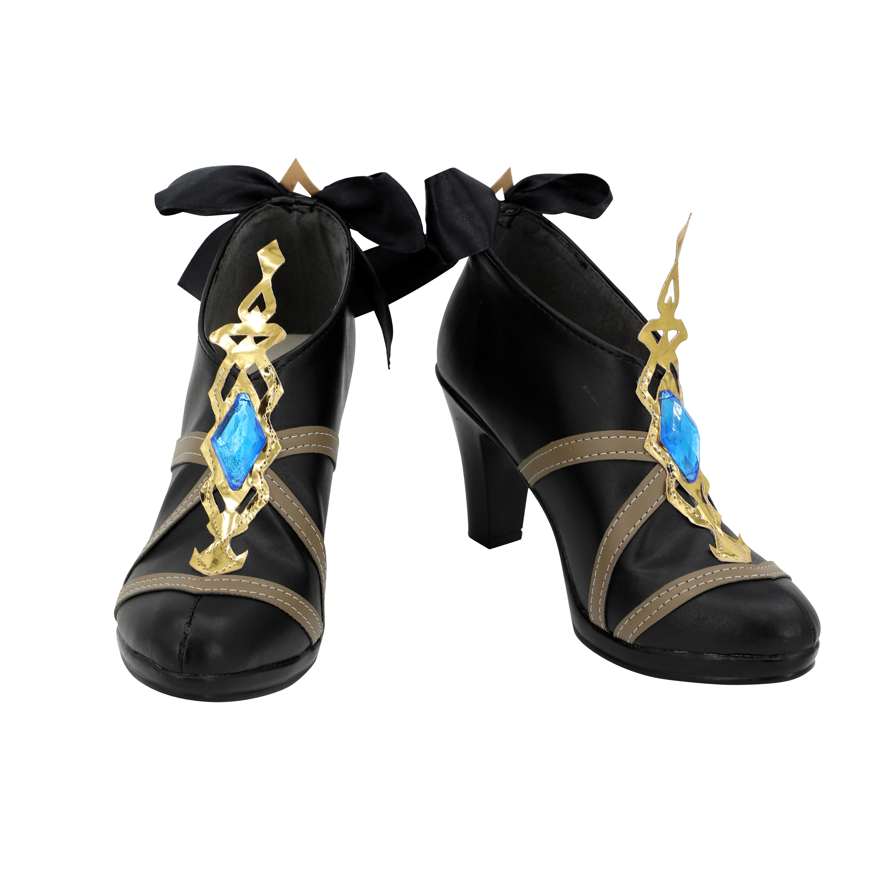 Genshin Impact Navia Caspar Cosplay Shoes Women Boots Unibuyplus