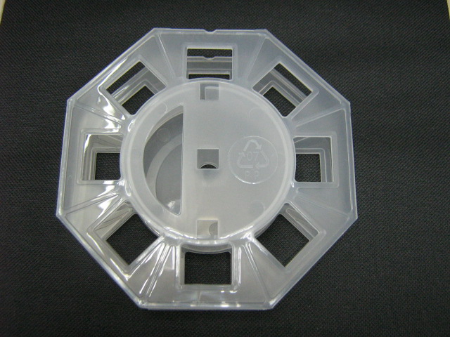 Plastic spools for fly lines packing