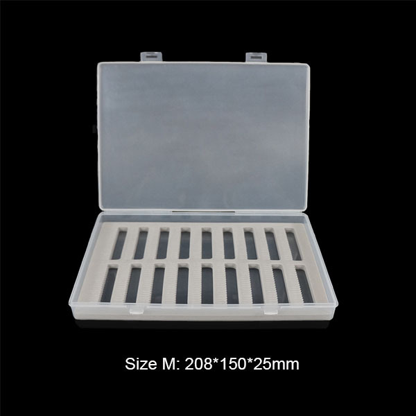 BTI-09A-H24 Transparent Collection Plastic Fly Box