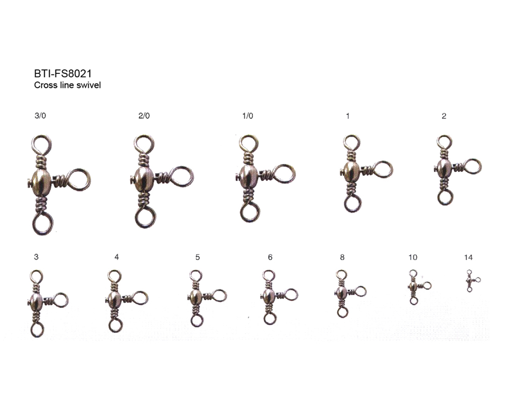 Cross line swivel