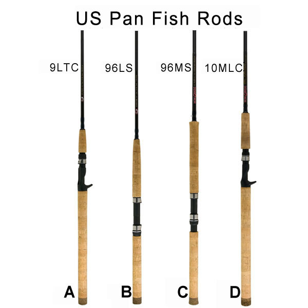 US Pan Fish Rods