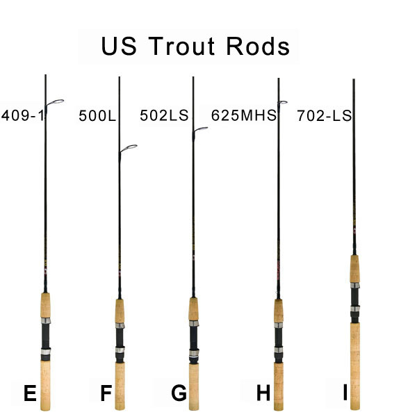 US Trout Rods