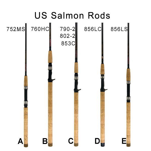 US Salmon Rods