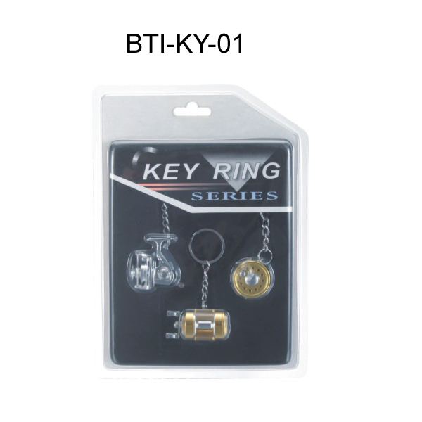 Combined packaging key rings
