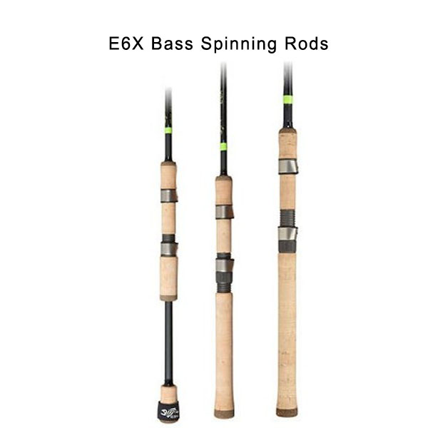 US E6X Bass Spinning Rods