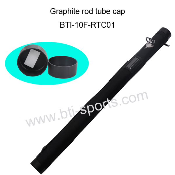 Graphite rod tube cap